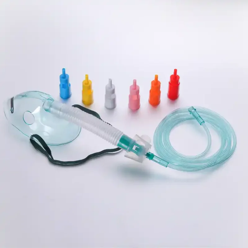 Evereast Medical Venturi Mask Kit 7 Colours Adjustable Oxygen ...