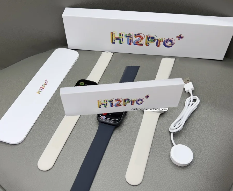 Amoled H12pro+ Smart Watch Local Music Memory Relogio Reloj Inteligente Serie 9 H 12 Pro ...