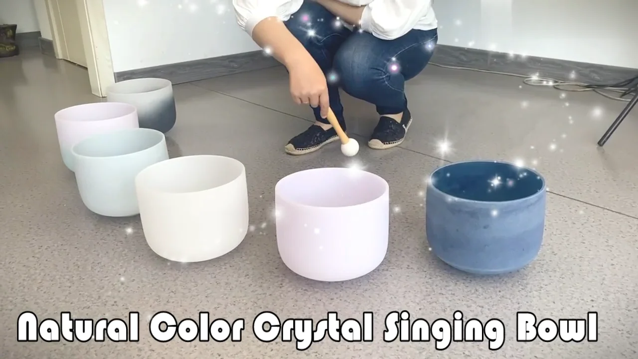 Infused Gem Stone Crystal Singing Meditation Sound Set For Kundalini ...