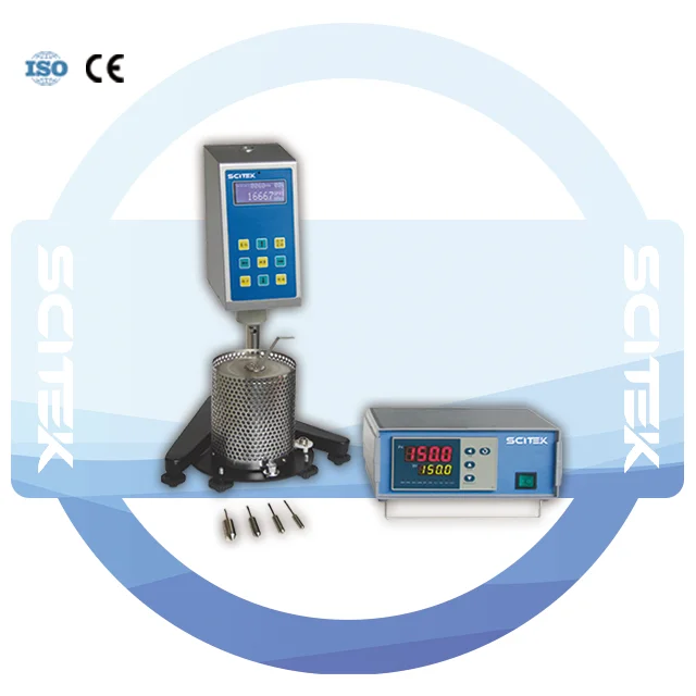 Scitek Digital High Temperature Viscometer Directly Display The ...