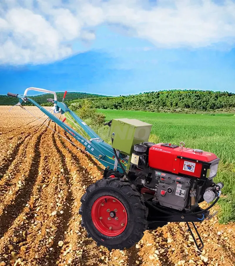 Factory Zs1115 22HP Disc Hand Plough Diesel Machine Mini Tractor Farm ...