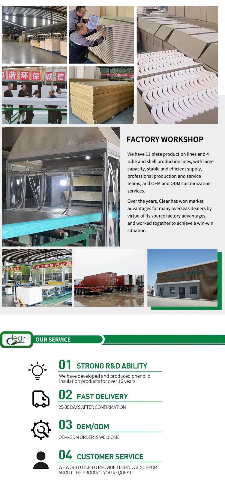 50mm Thick Pf Composite Panel Board Phenolic Foam Insulation Panel For ...