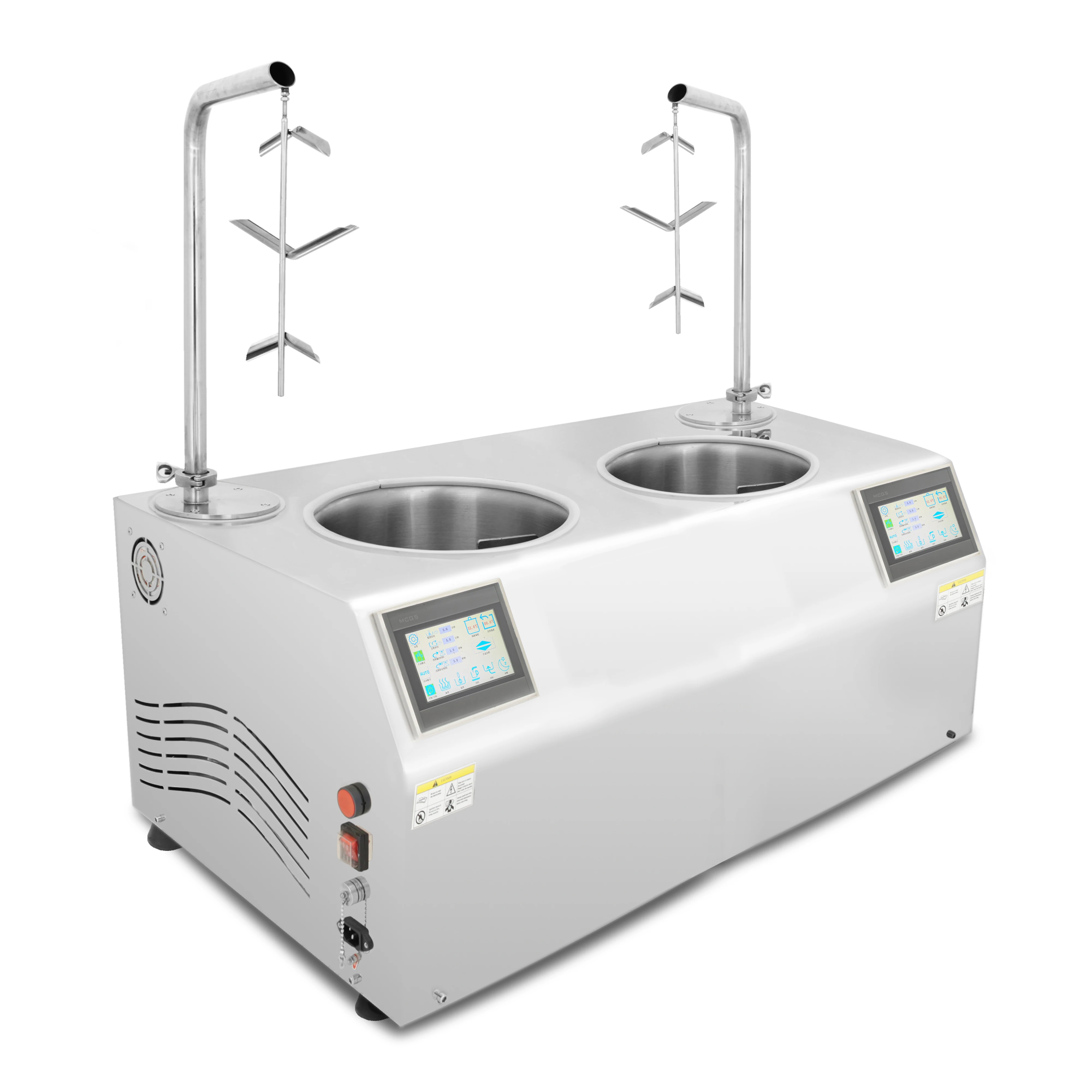 Chocolate Dispenser Drops 2 Tanks - Melting Tempering Machine