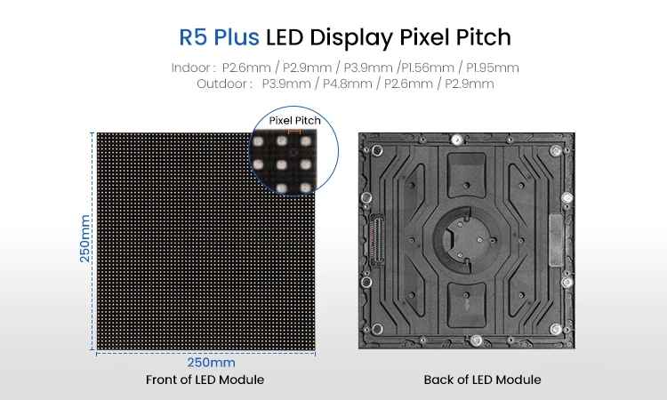 Outdoor Led Video Wall Complete 500*1000mm Die Casting Aluminum Cabinet ...