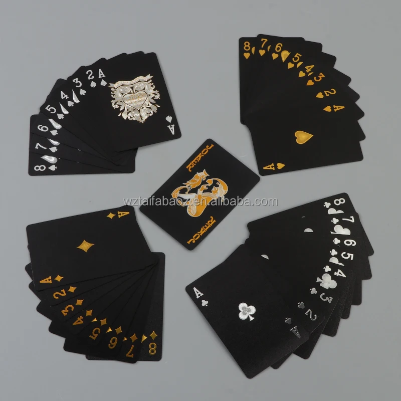 Custom Personalized Plastic Playing Card Smooth Waterproof Playing Card ...