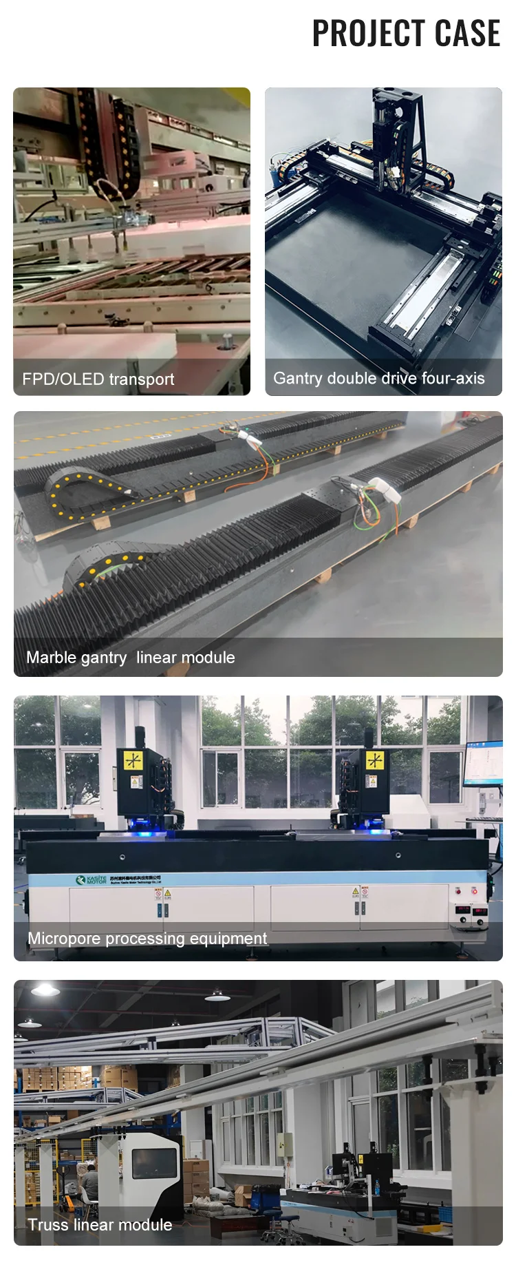 Long Stroke Customized Packaging And Transportation Gantry Linear ...