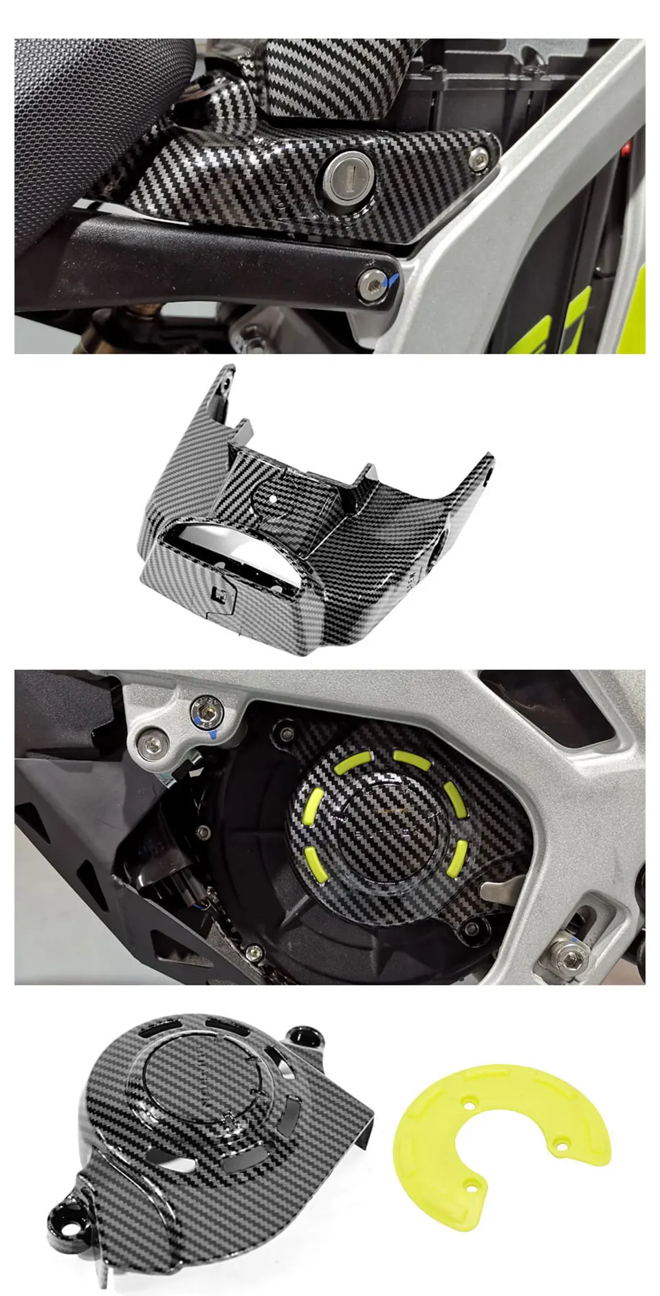 Oem For Sur Ron X Whole Bike Surron Carbon Fiber Full Bike Fender Rear ...