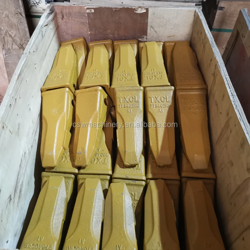 Excavator Spare Parts - Bucket Tiger Teeth & Ripper Teeth