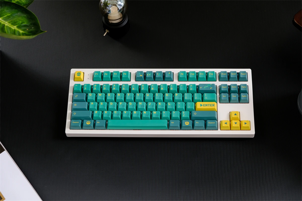 129 Keys Pokemon Keycaps Custom Cherry Profile Gmk Pbt Keycaps For ...