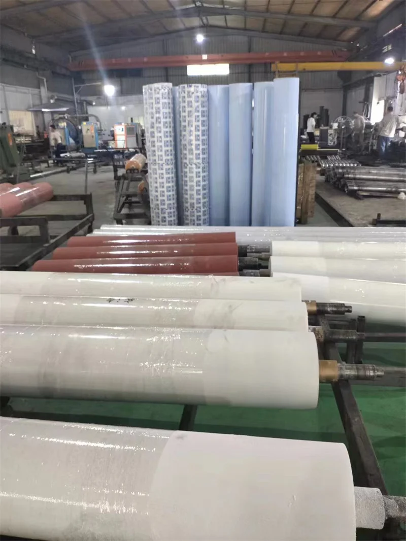 Customized Polyurethane Rubber Roller,Industrial Machinery,Rubber Mesh ...
