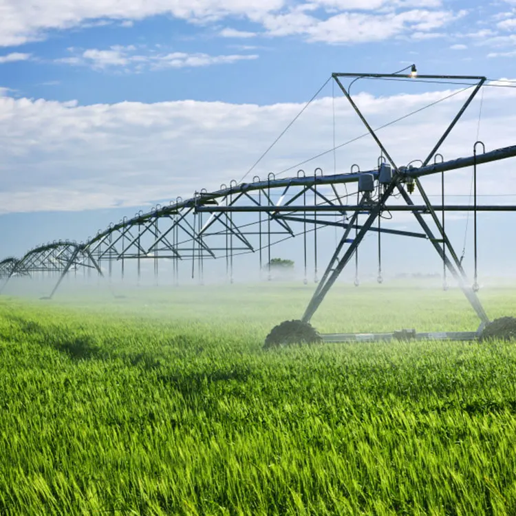 Hybrid Energy Center Pivot Irrigation with Diesel and Solar Drive ...