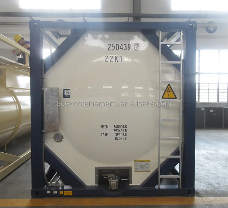20ft ISO Fuel Tank Container - 26000L for Diesel & Gasoline