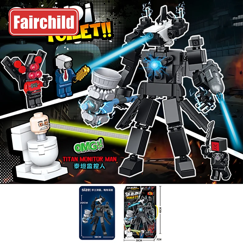 2024 Mutation Titan Camera Man Titan Sound Man Skibidi Toilet Action ...