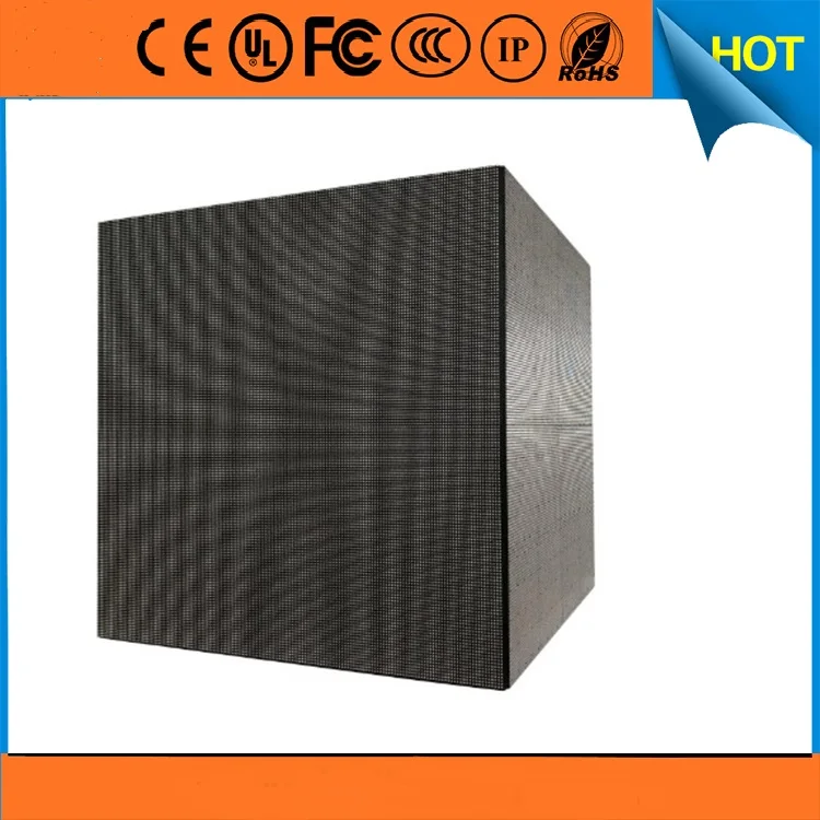 3D LED Cube Video Wall - Eye-Catching Commercial Display