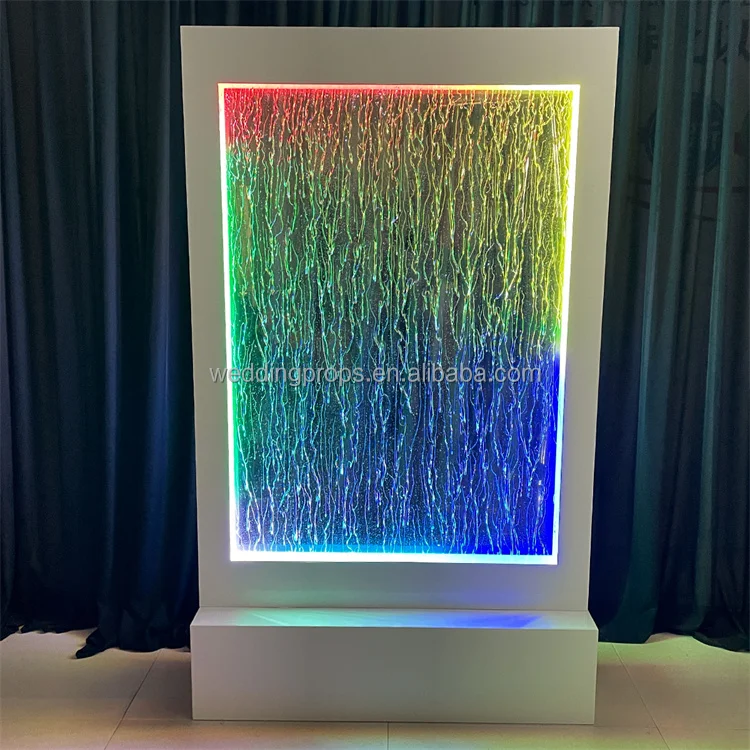 Wedding Decor Backdrop - Waterfall Welcome Sign Stand