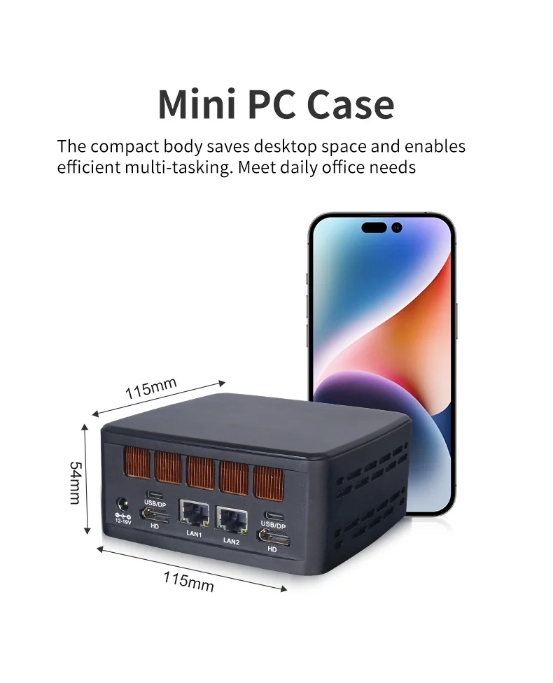 Mini Pc Gamer Amd R-6000 7000 Processors Intel 12th Gen 2*ddr5 64gb Ssd ...