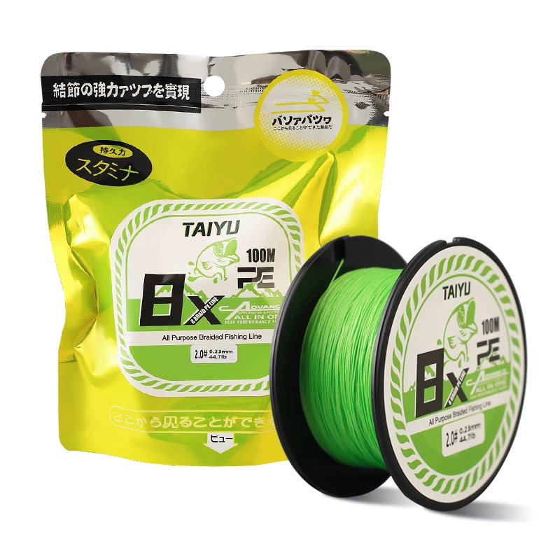 Palmer 100m 32lb-72lb 8 Strand Braided Fishing Line 0.1mm-0.5mm Fishing ...