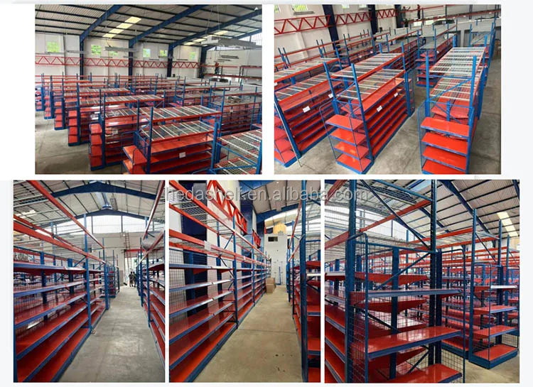 Factory Galvanized Metal Rack Storage Shelving Units Racks Industriales ...