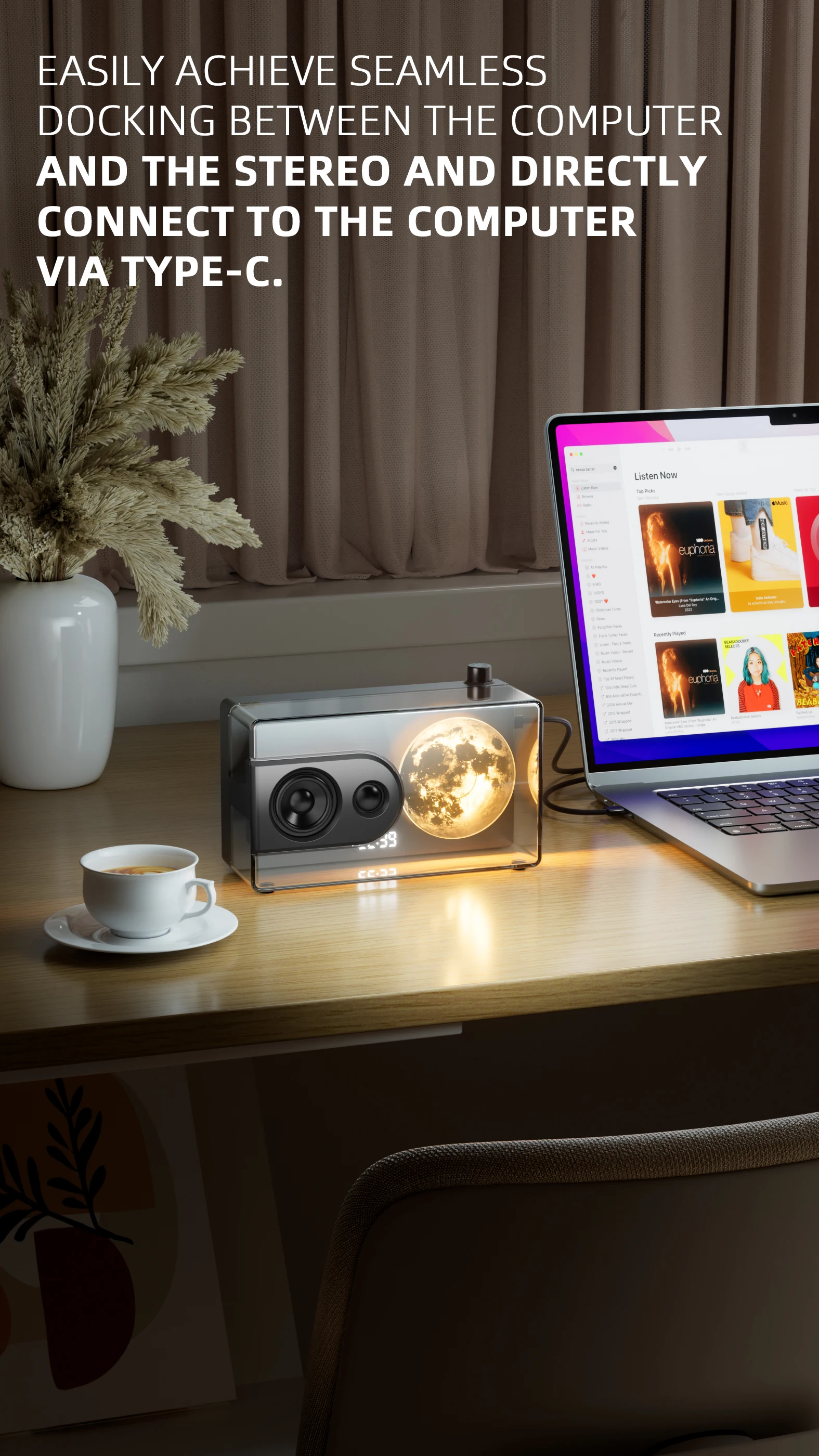 High Power Bluetooth Speaker: Moonlight Treasure Box 3600mAh White ...