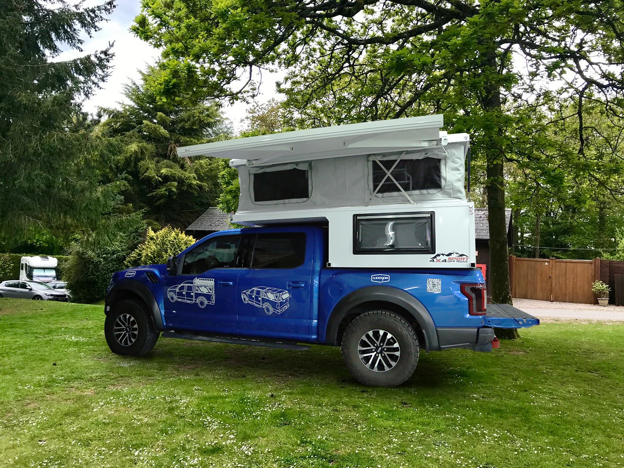 Ecocampor 4x4 Slide on Truck Camper - Offroad & Comfort