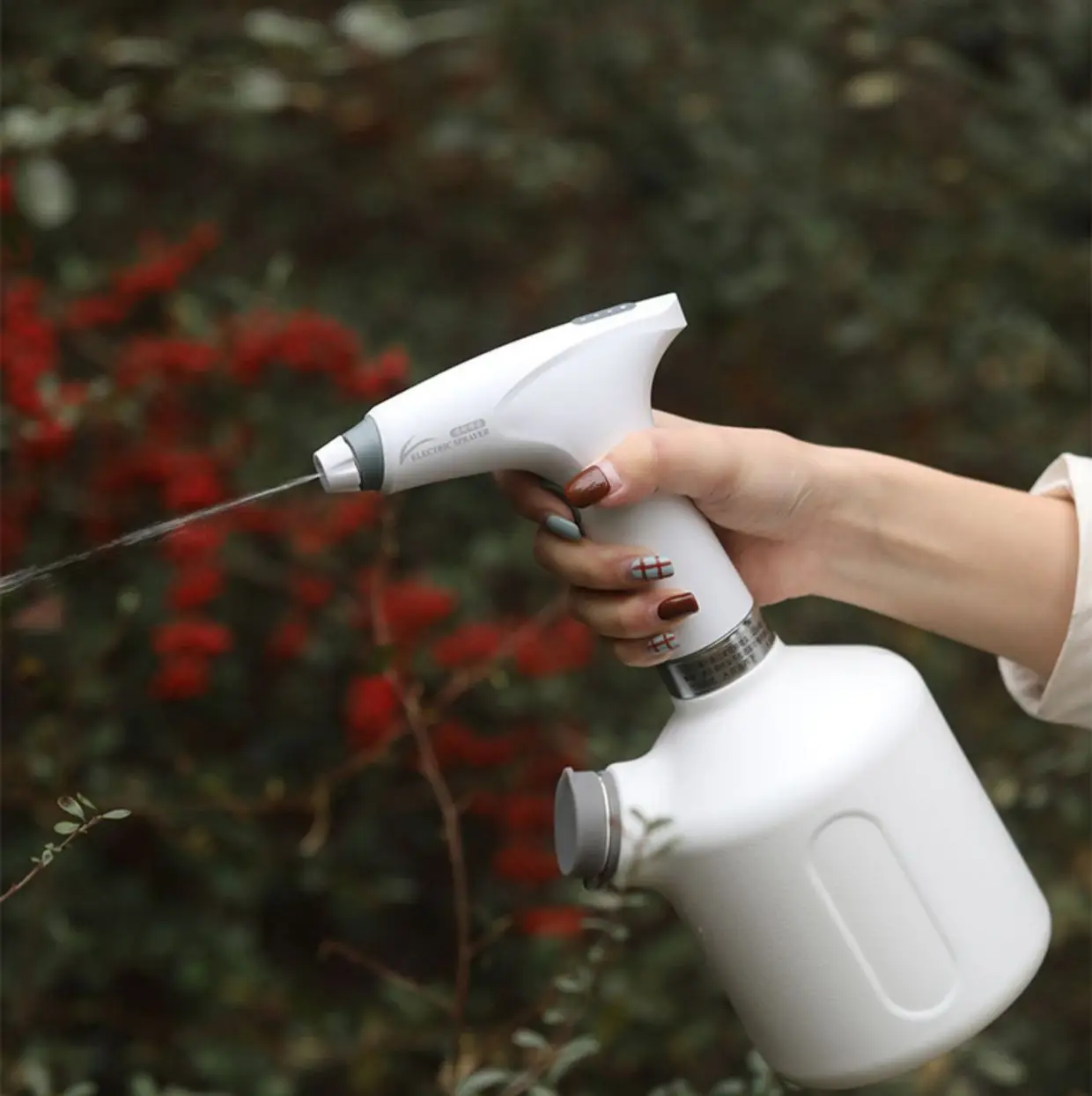 Portable Rechargeable 1l Atomizer Watering Can Automatic Battery Power ...