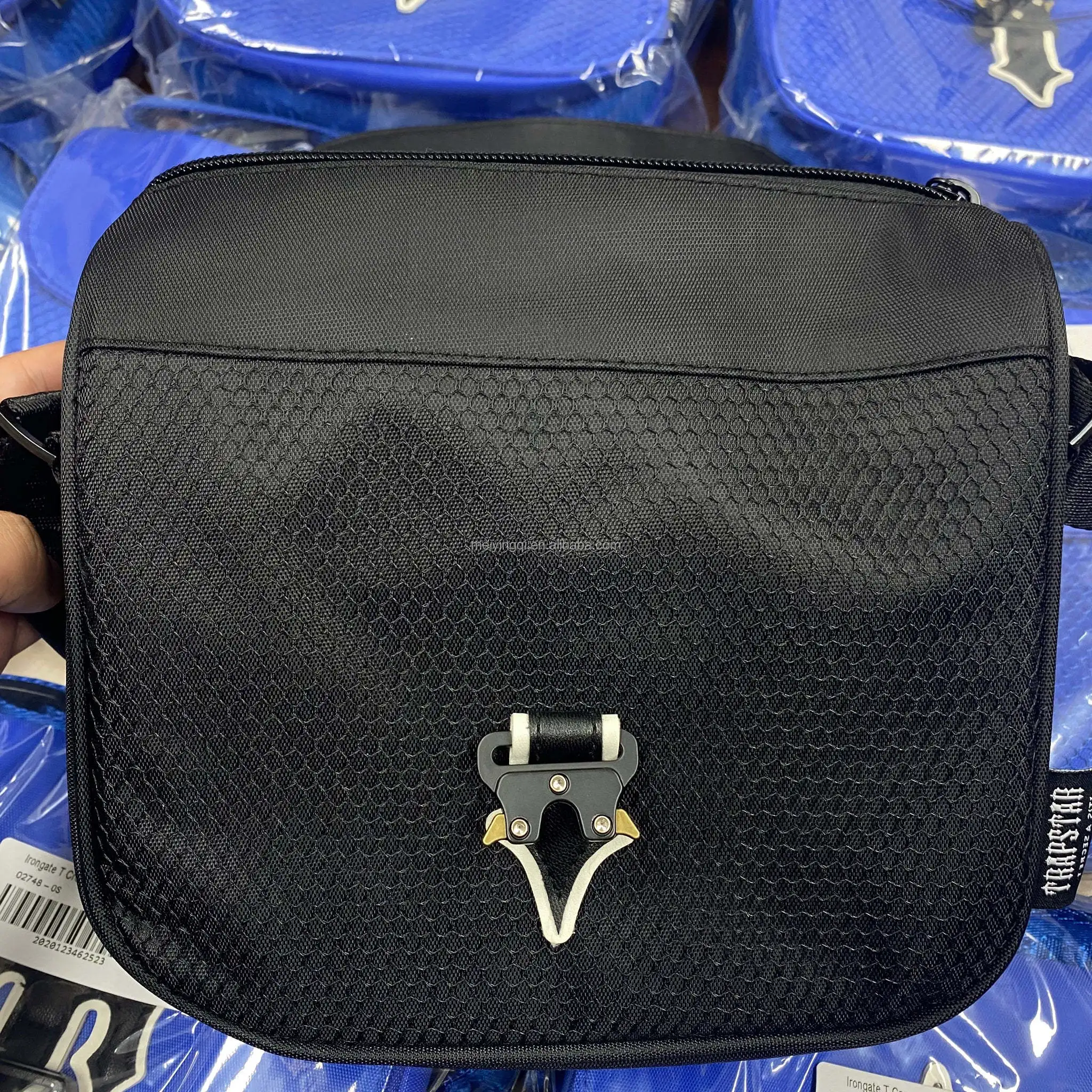 Trapstar Irongate T Crossbody Bag Black Reflective High Quality ...