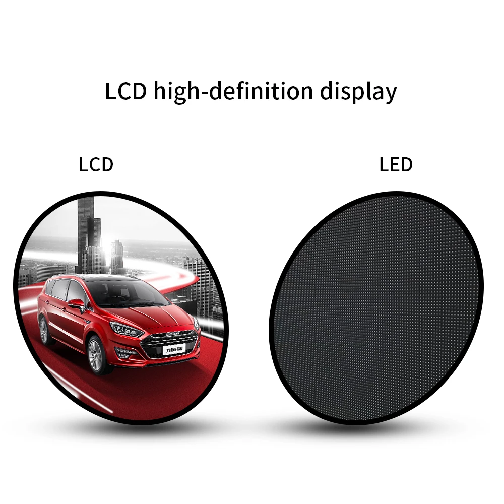 23.6 Inch Android Round Shaped Advertising Digital Signage Player Tft ...