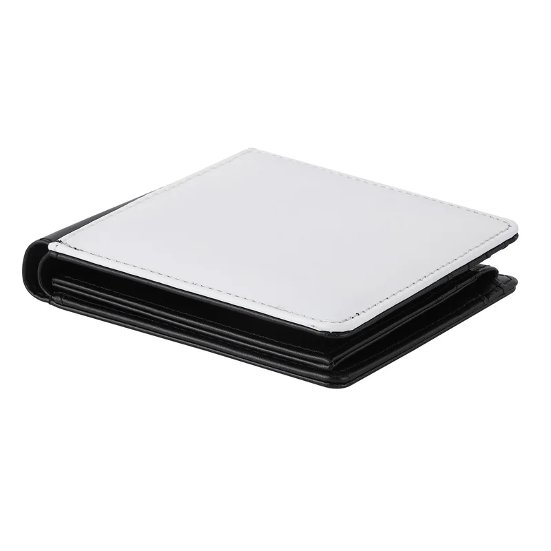 2D High Quality One Sided Sublimation Wallet Blank PU Leather ...