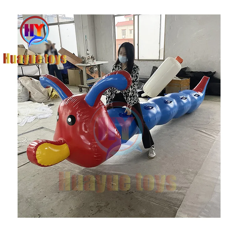 Outdoor Inflatable Caterpillar Water Games Inflatable Racing Team ...