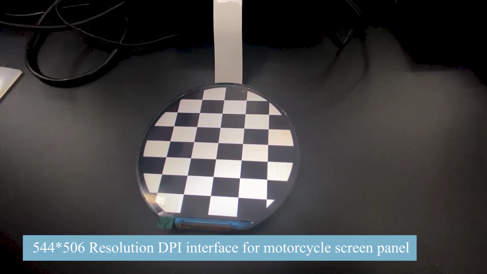 Rjoytek Small 3.6inch Circular Lcd Screen 544*506 Ips Touch Screen ...