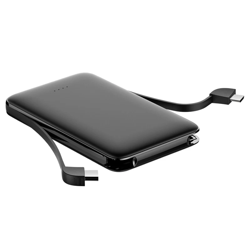 Custom Logo Credit Card Power Bank 5000mah Li Polymer Portable 10000mah ...