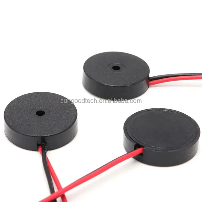 1704 Passive Piezoelectric Lead Buzzer 17*4mm Ac Low Power Consumption ...