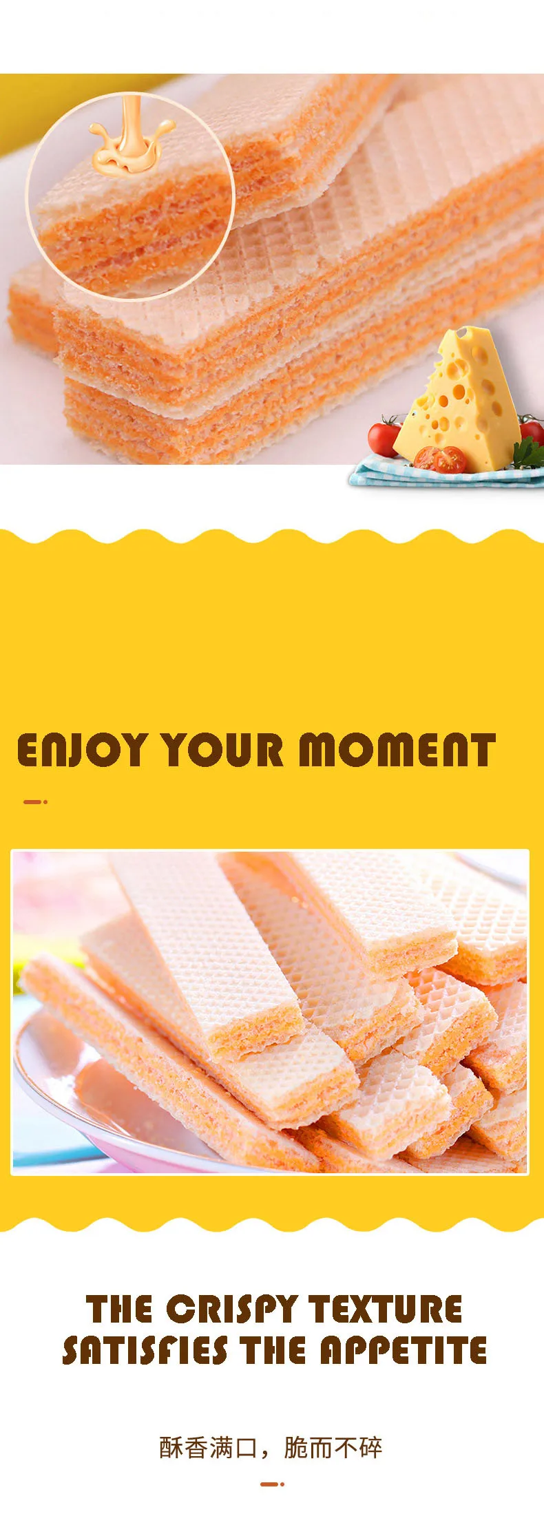 Indonesian Snacks - Enjoy White Cream Wafer Biscuits
