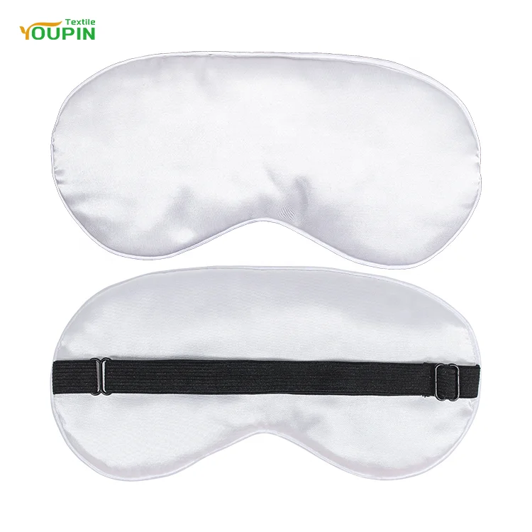 Blank Wholesale Heat Transfer Sublimation Eye Masks 100% Polyester Silk ...