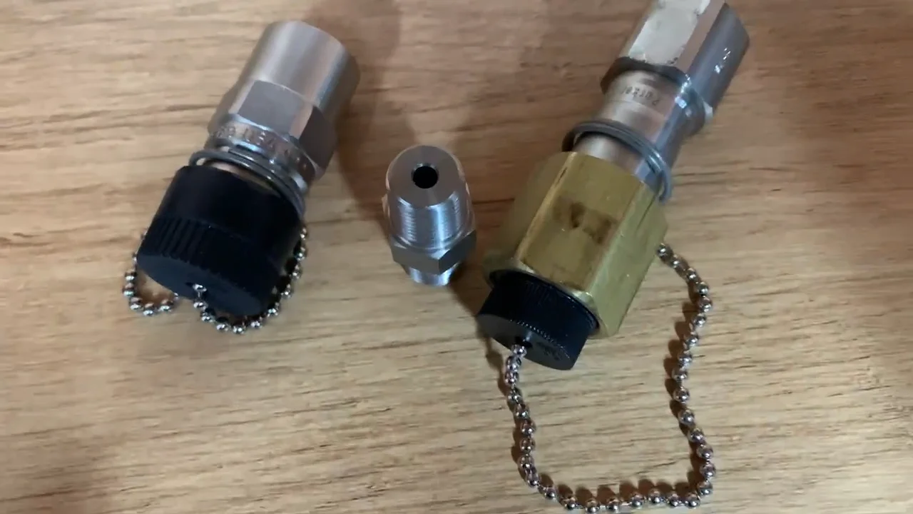 Parker High Pressure Quick Check Valve And Connector For Mud Pressure ...