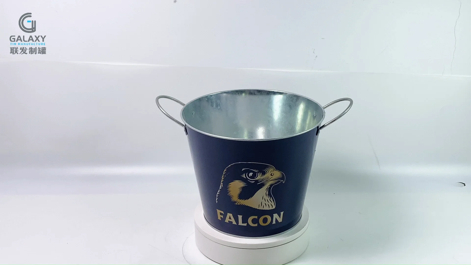 Customized Logo Galvanized Bucket 5l Galvanized Bucket For Beer Leakage ...
