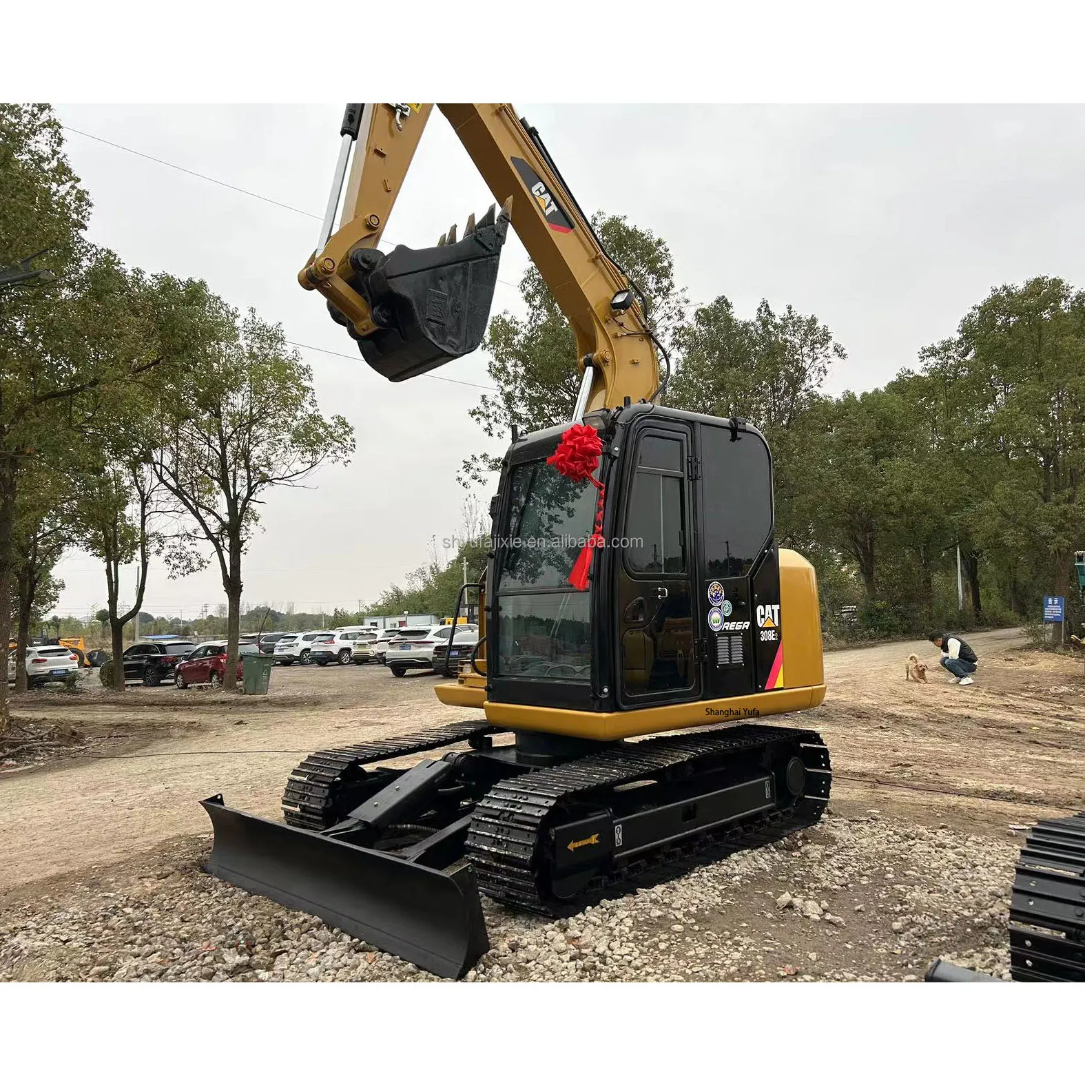 8 Ton Backhoe Second Hand CAT Catearpillar 308E Excavator