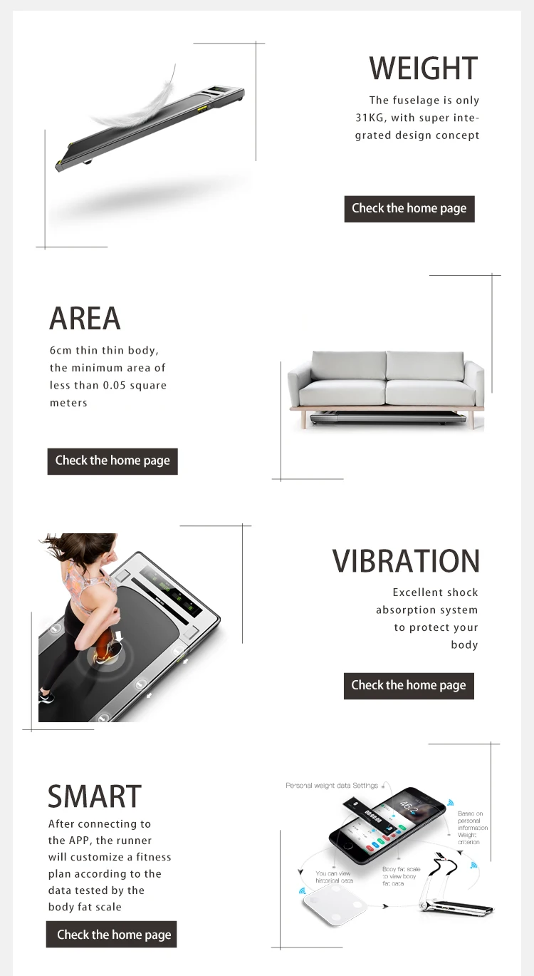 YPOO Smart Walkingpad Mini Motorized Portable Manufacturer Price Home ...