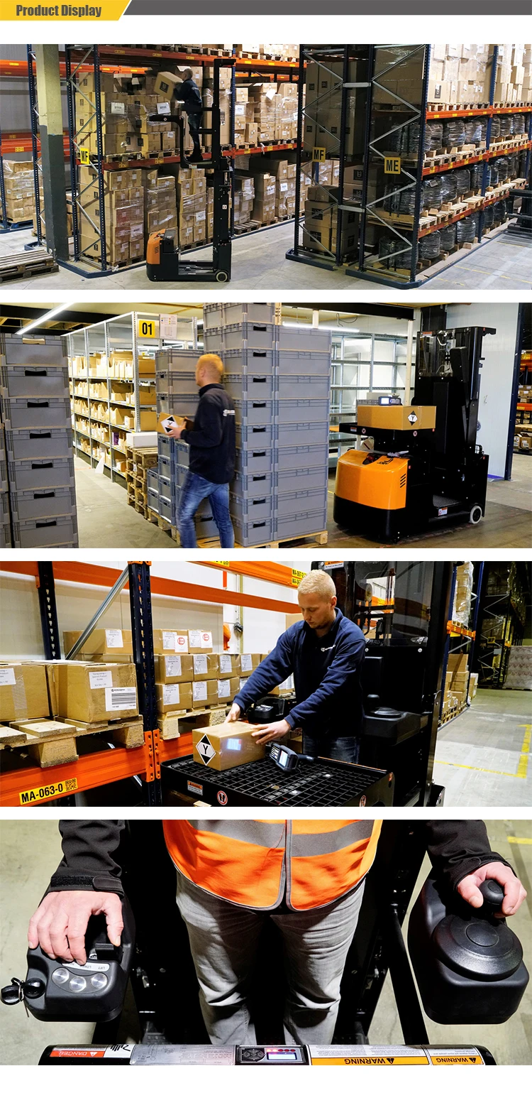 Equipmax JX1 Series 500kg Electric Order Picker - Versatile & Efficient