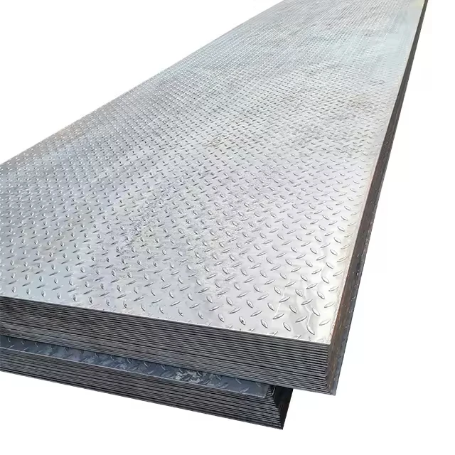 MS Checker Plate Checkered Steel Plate /Embossed Steel Plate /Riffled ...