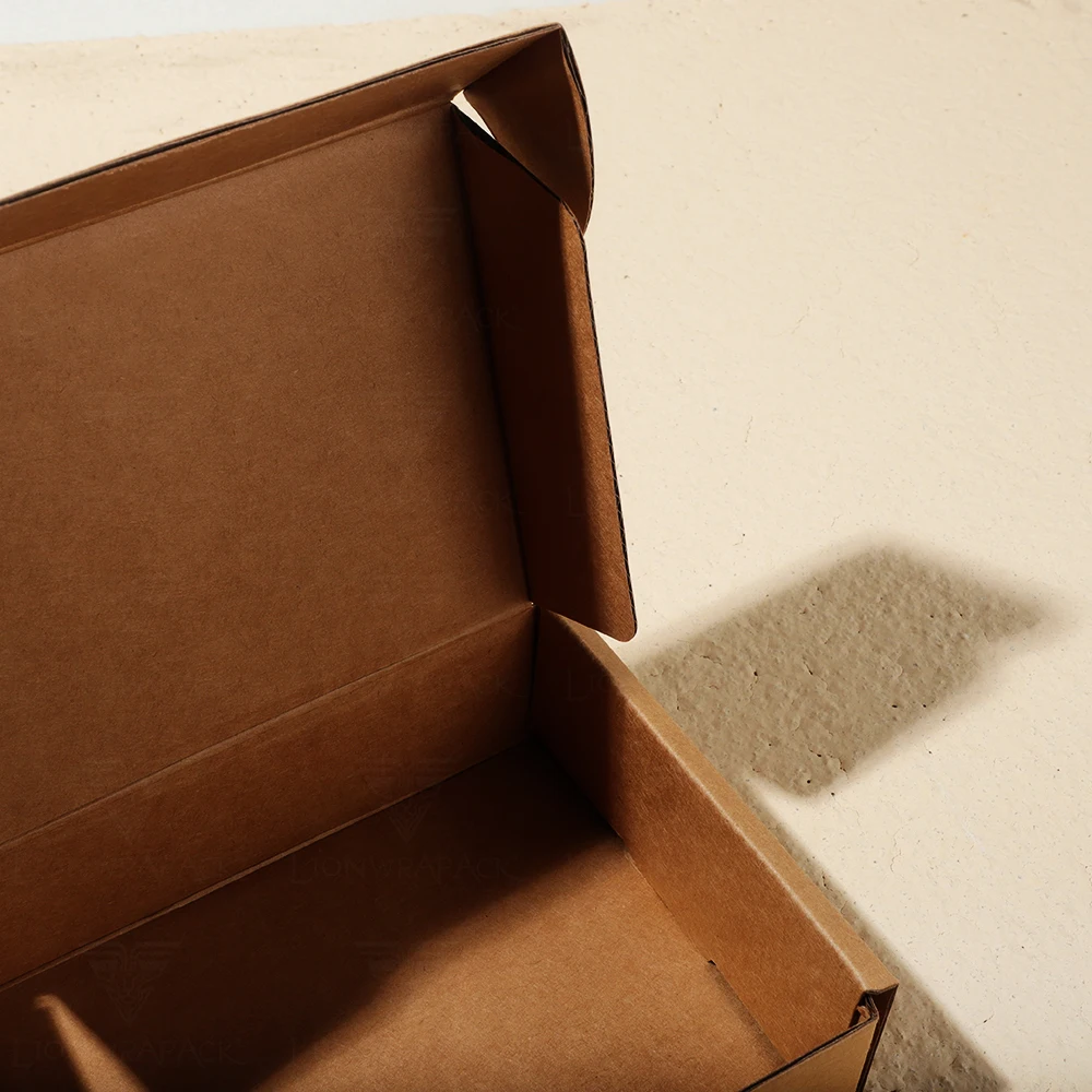 For Corrugated Cartons Recyclable Eco-friendly Packaging Embossing Matt ...