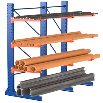 Warehouse Storage Adjustable Steel Single Or Double Arm Cantilever ...