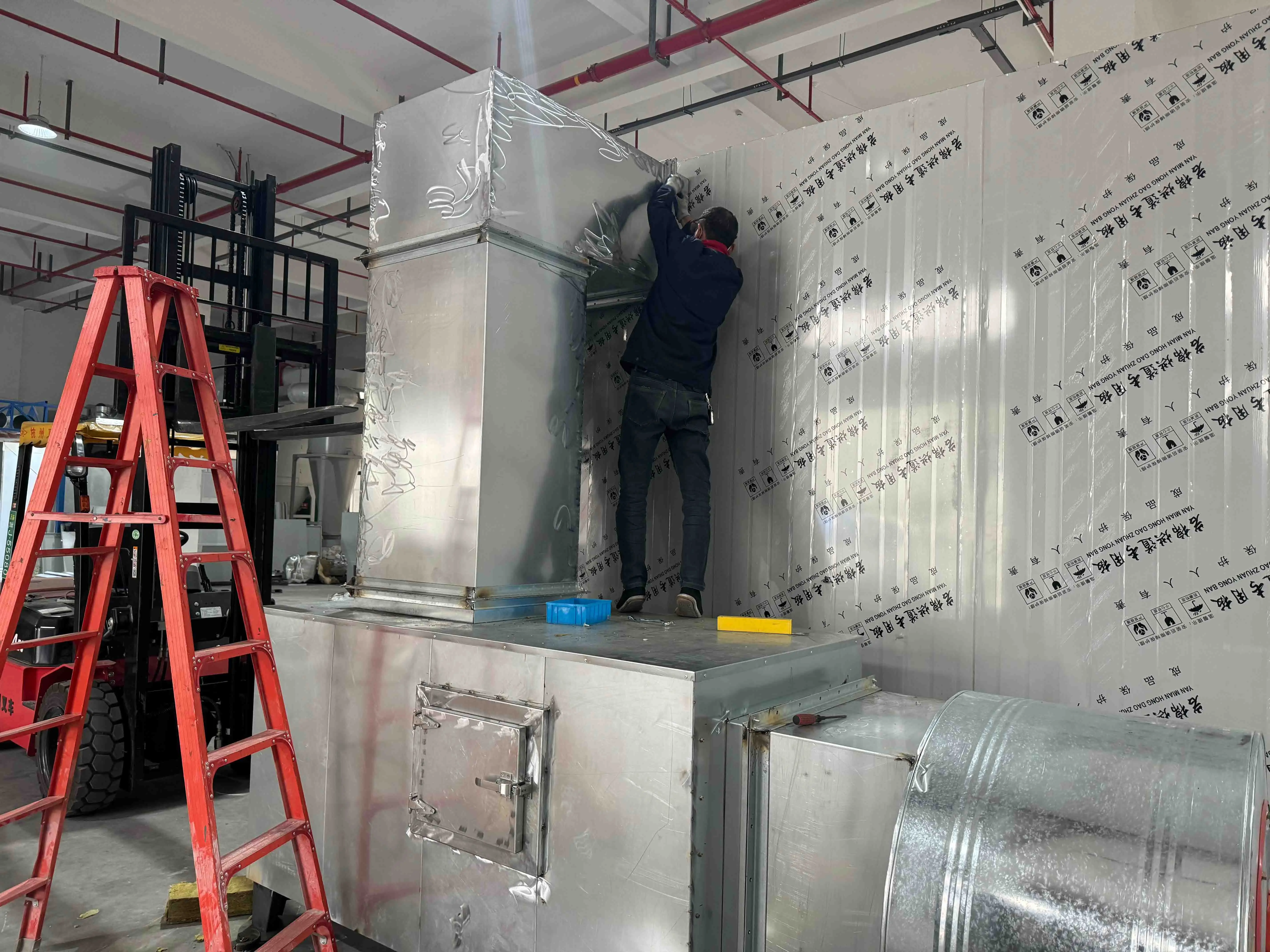 Ailin Industrial Large Powder Coating Curing Oven Gas Heating - Buy Gas ...