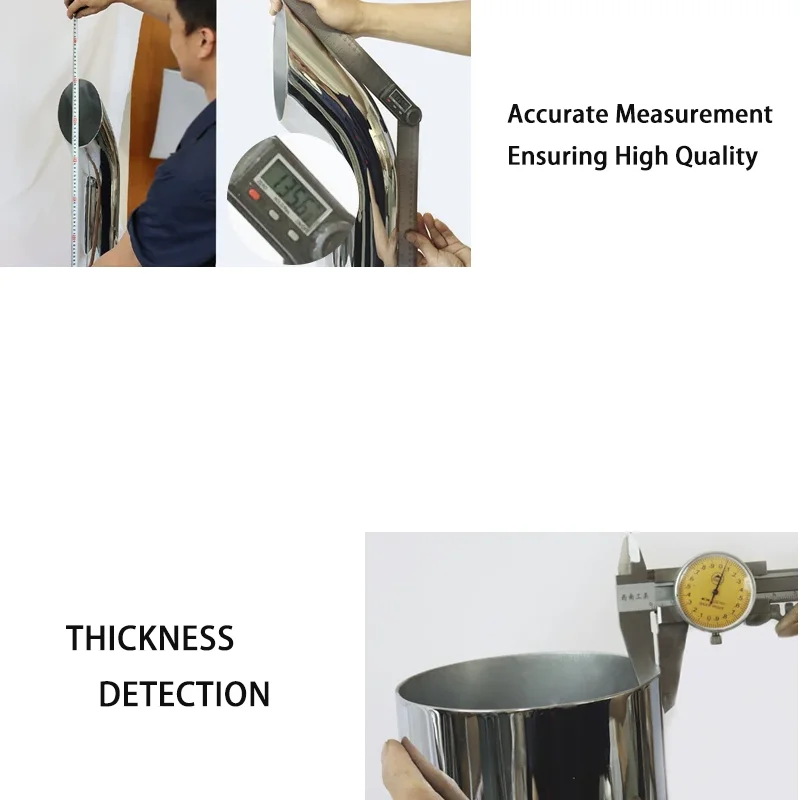 4" Curved Stack Exhaust Pipe - Chrome Plated for Trucks