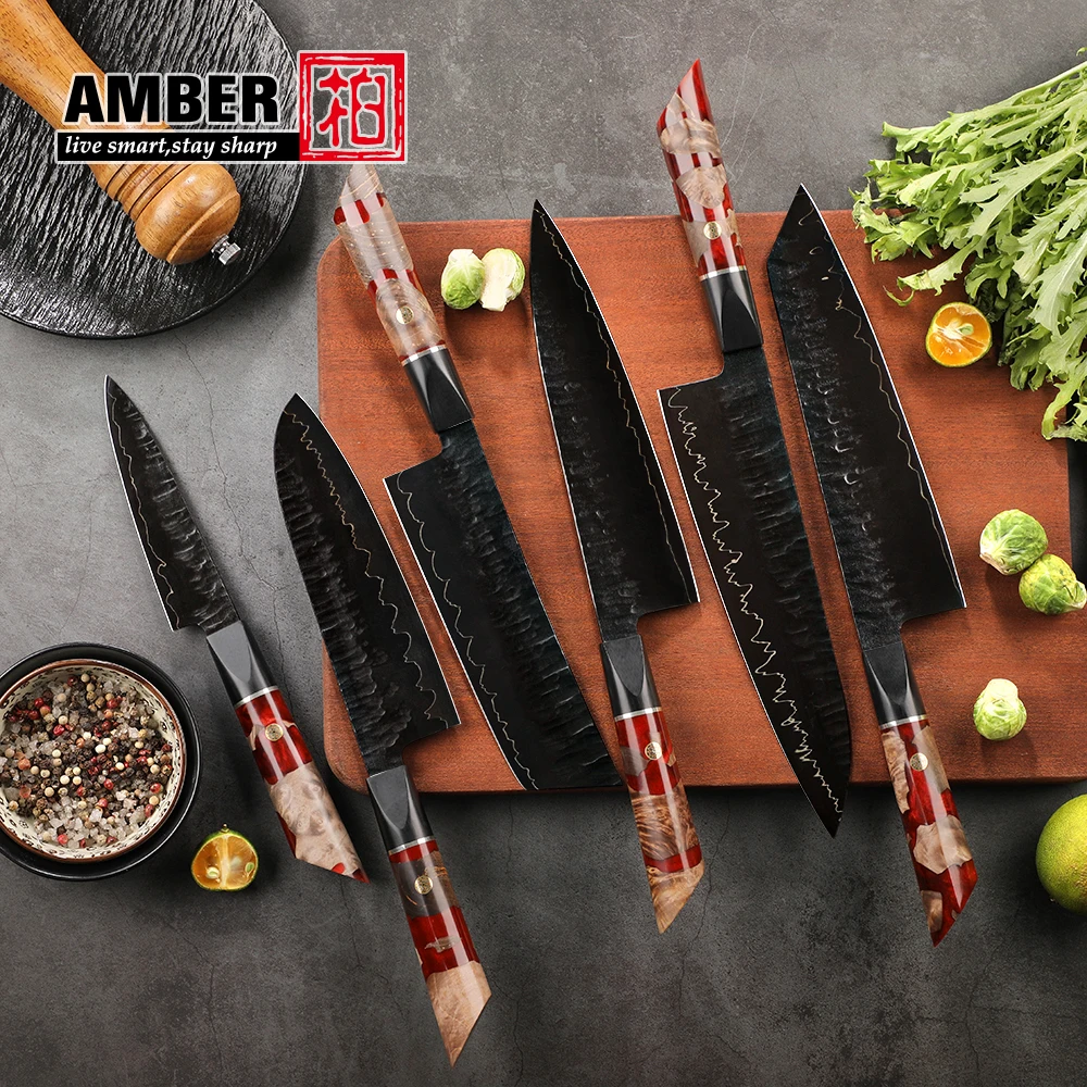 6pcs Luxury Gift Set - Professional High Quality Kitchen Knives