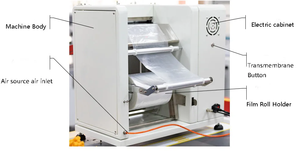 Cheap Desktop Bagging Machine Pre Open Bag Film Packing Machine ...