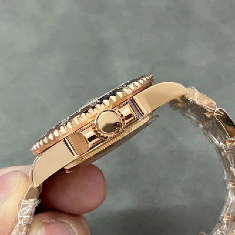 1:1 18k Real Gold Watches 40mm 3186 Mechanical Waterproof Ceramic ...