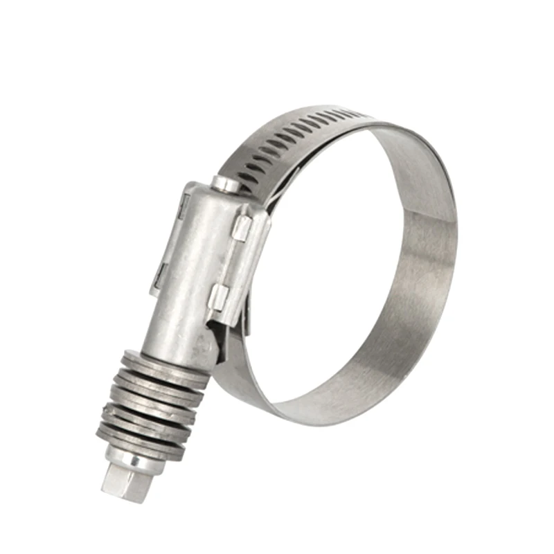 304 Stainless Steel Worm Drive Black Coating Hose Clamps 2 1/4 ...