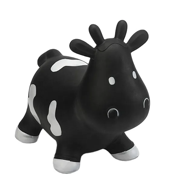 Kids Jumping Milk Cow Inflatable Bouncing Animals Hopper Bouncy
