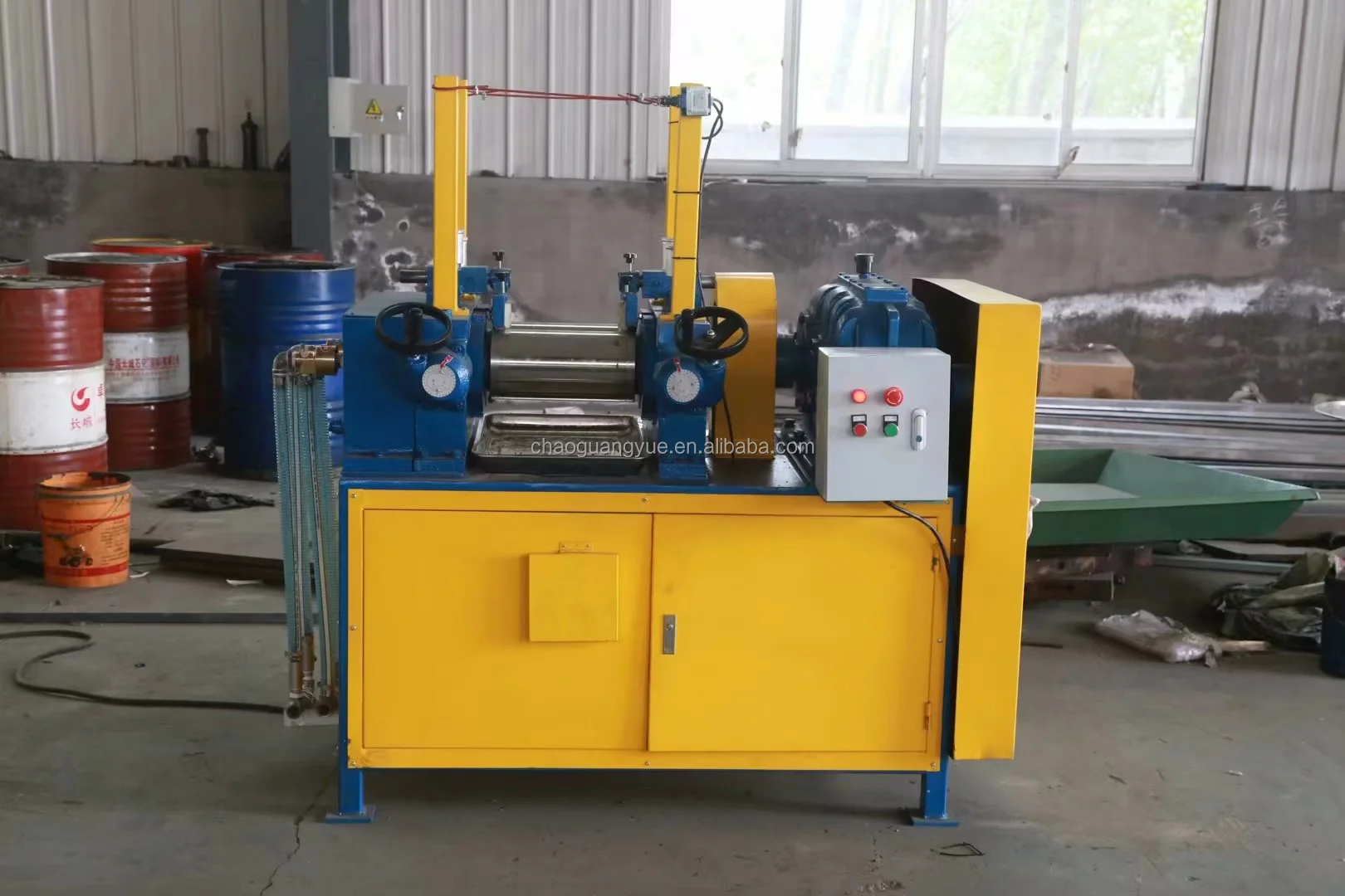 Lab Two Roll Mill Machine - Efficient Plastic Mixing